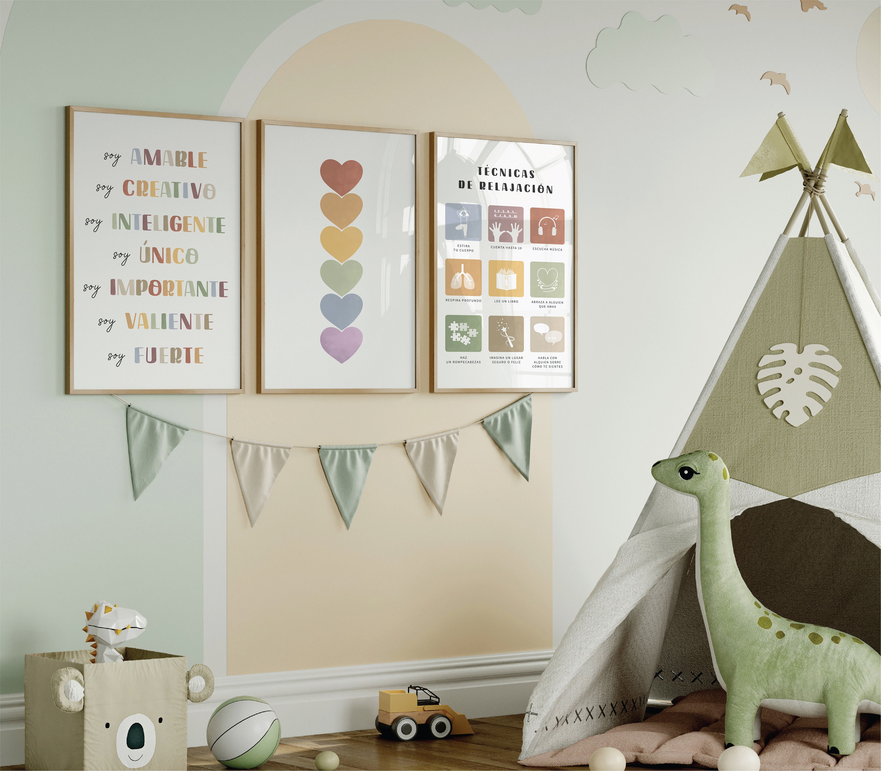 Spanish Positive Affirmations for Kids Spanish Posters Spanish Class ...