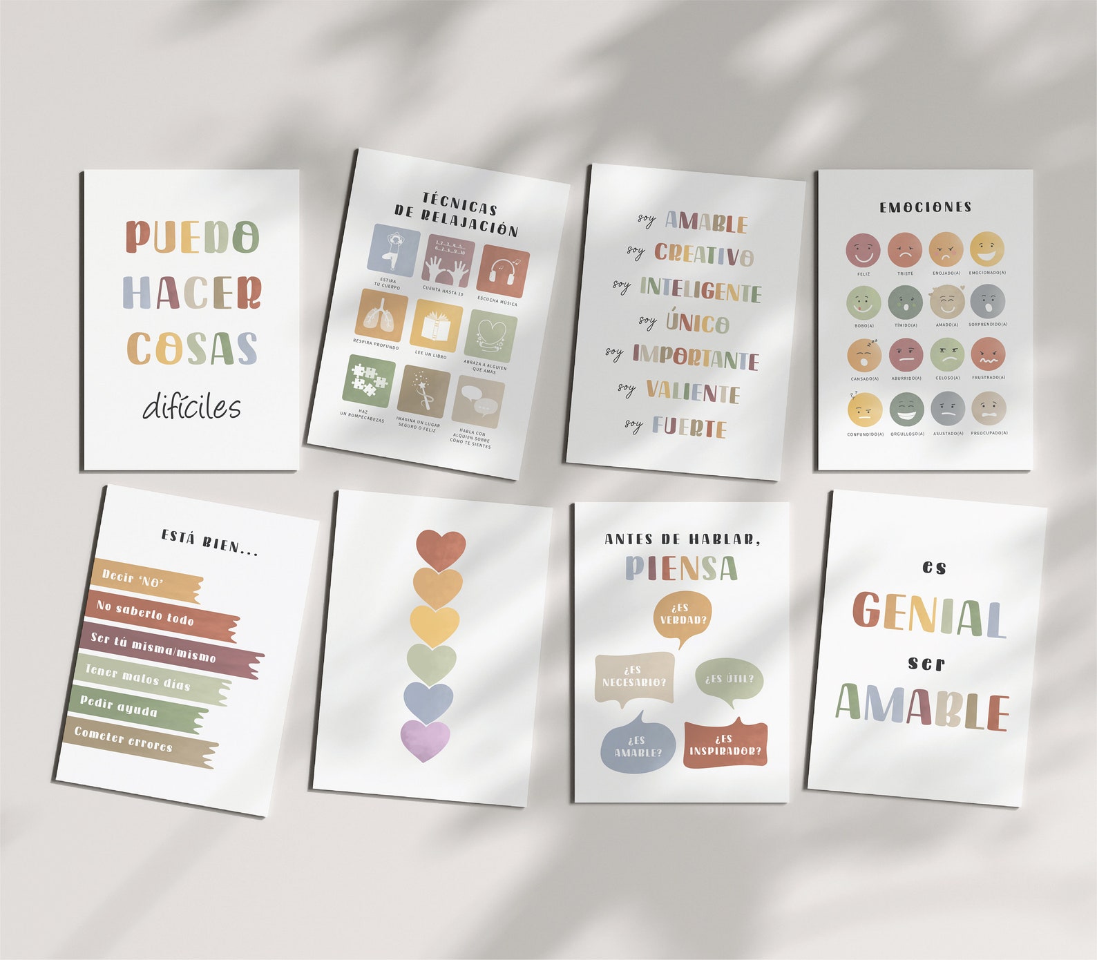 Spanish Positive Affirmations for Kids Spanish Posters Spanish Class ...