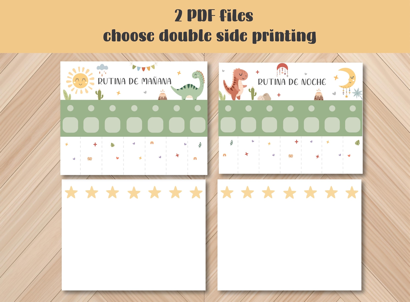 Spanish Flip Chart Routine Chart Chore Chart Routine Cards Spanish ...
