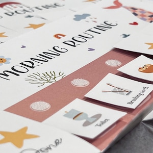 Toddler Chore Chart Visual Daily Routine Cards Daily Rhythm Chore Chart ...