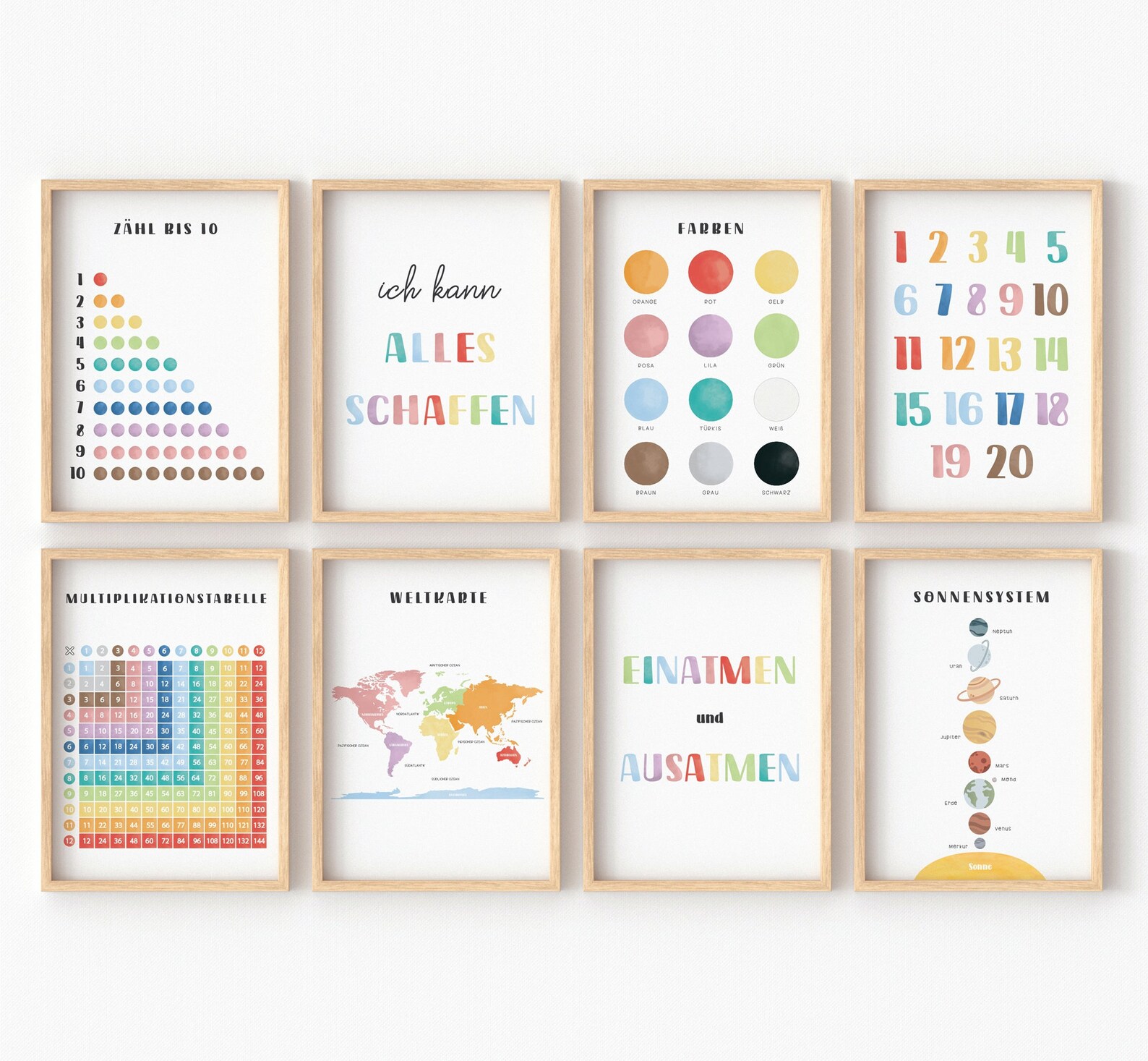 German Language Learning German Classroom Decor German Educational ...