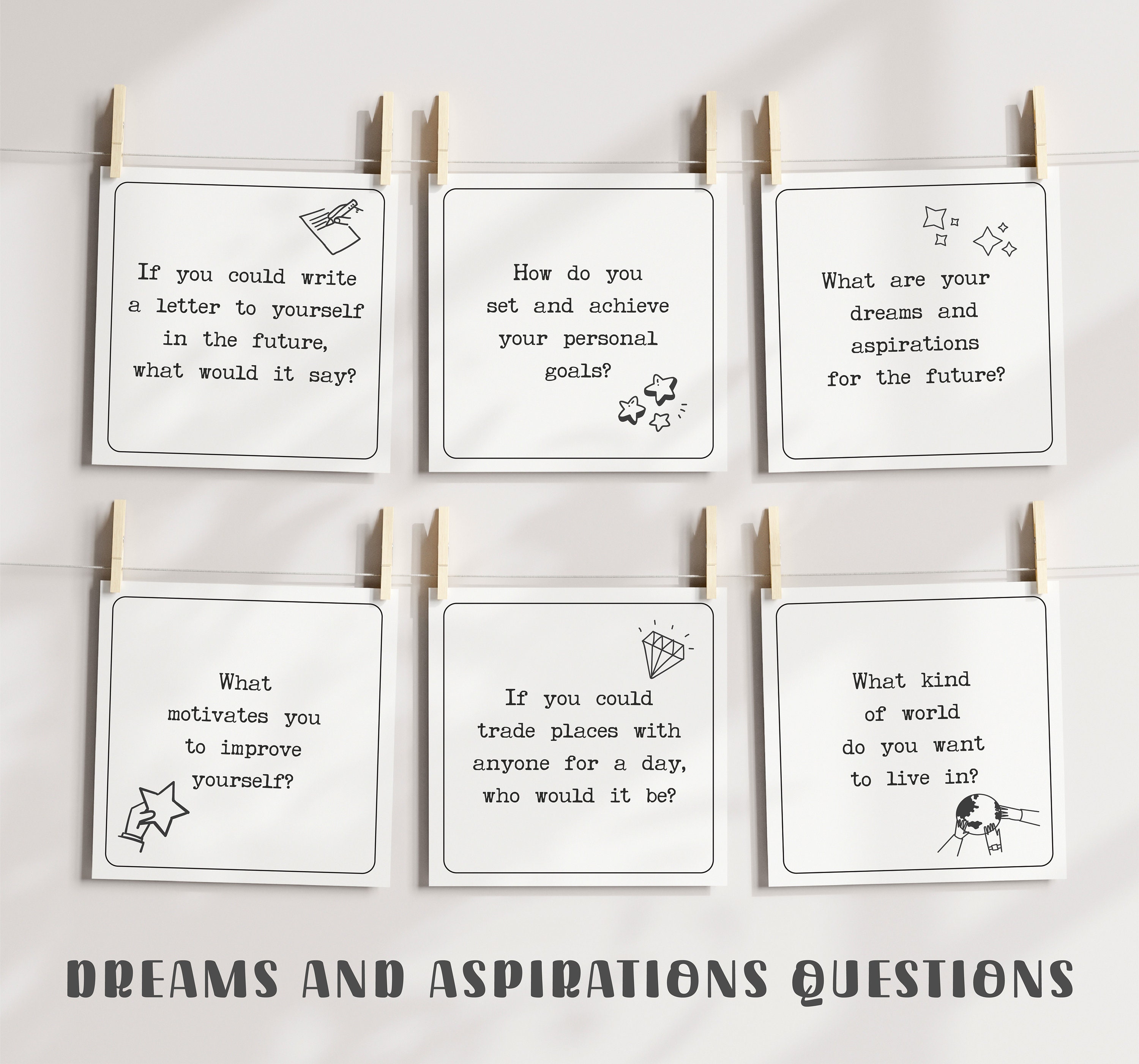 Teens Conversation Cards Teen Mental Health Teens Therapy Tools for ...