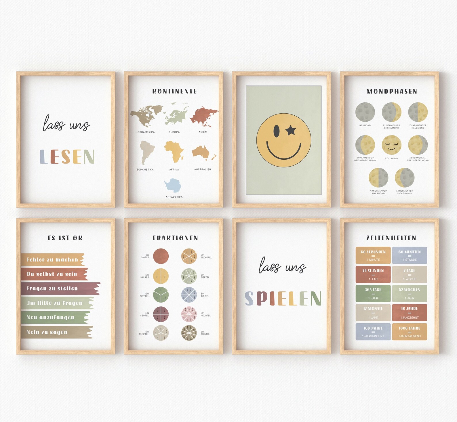 German Educational Posters German Language German Poster German ...