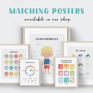 Dutch Colors Flashcards for Kids – Bilingual Printable Cards, Dutch ...