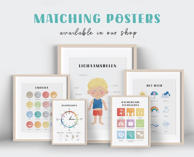 Dutch Colors Flashcards for Kids – Bilingual Printable Cards, Dutch ...