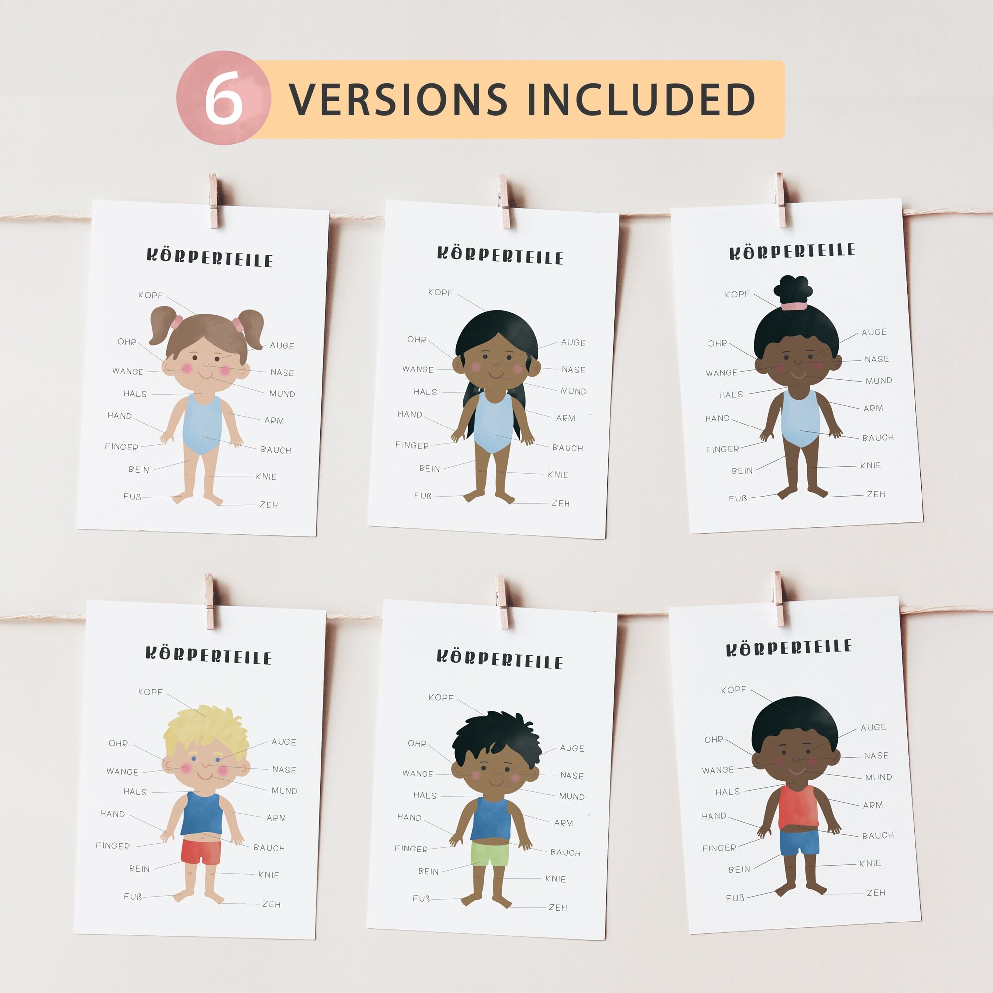 German Language Learning German Classroom Decor German Educational ...