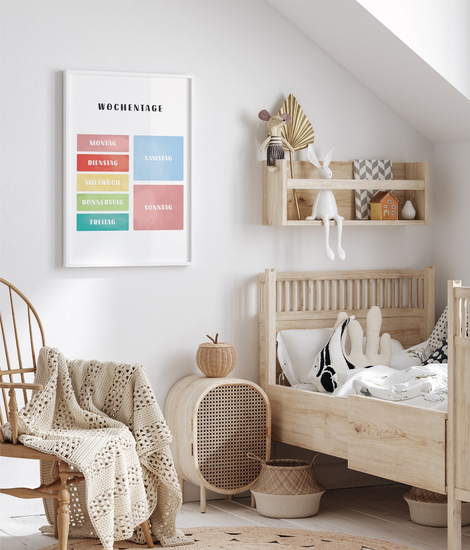 Days of the Week Poster German Language Learning German Educational ...