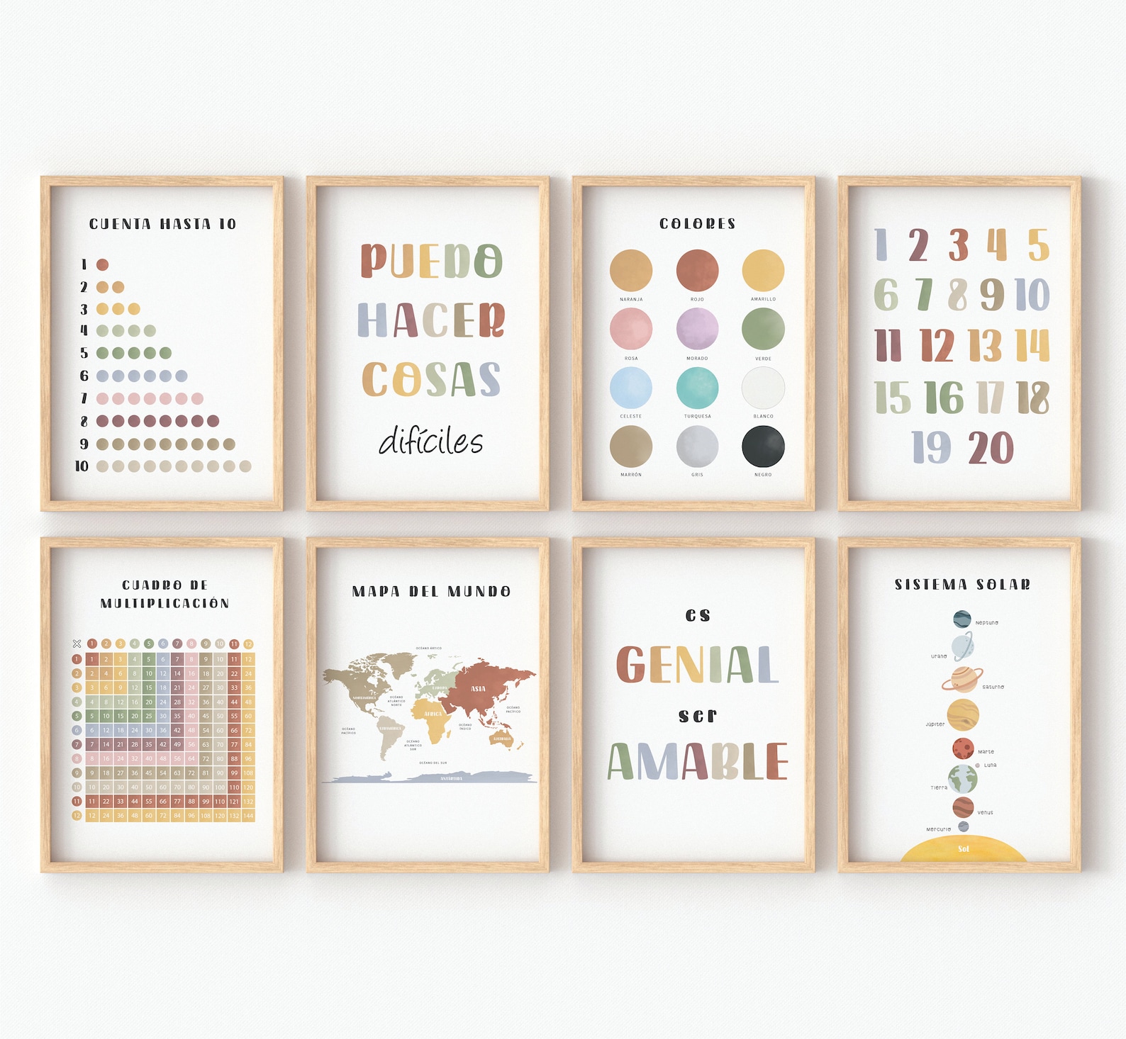 Spanish Educational Posters Spanish Language Spanish Learning Spanish ...