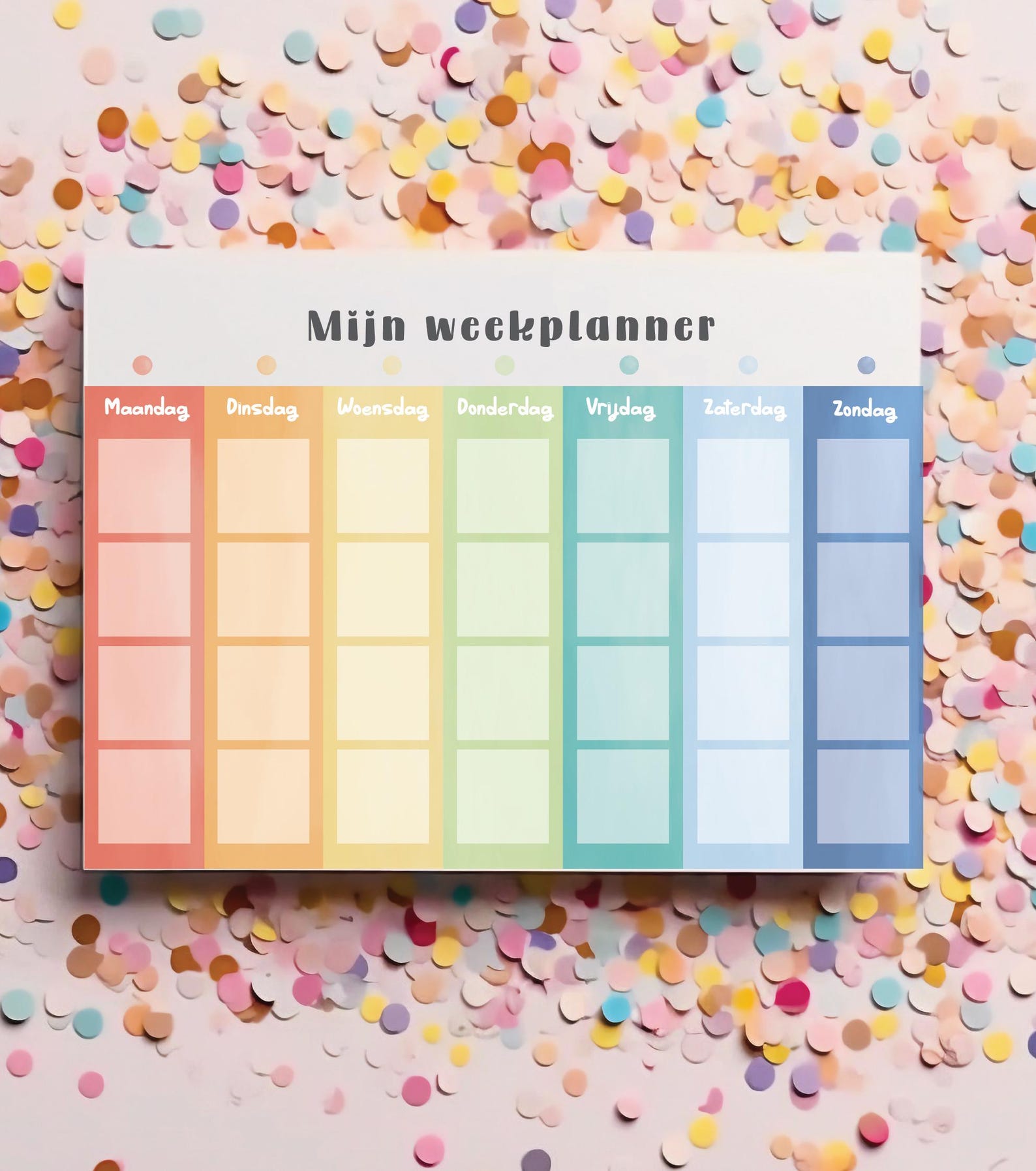 Dutch Kids Planner Visuele Planner Routine Kaarten Voor Kinderen Met ...