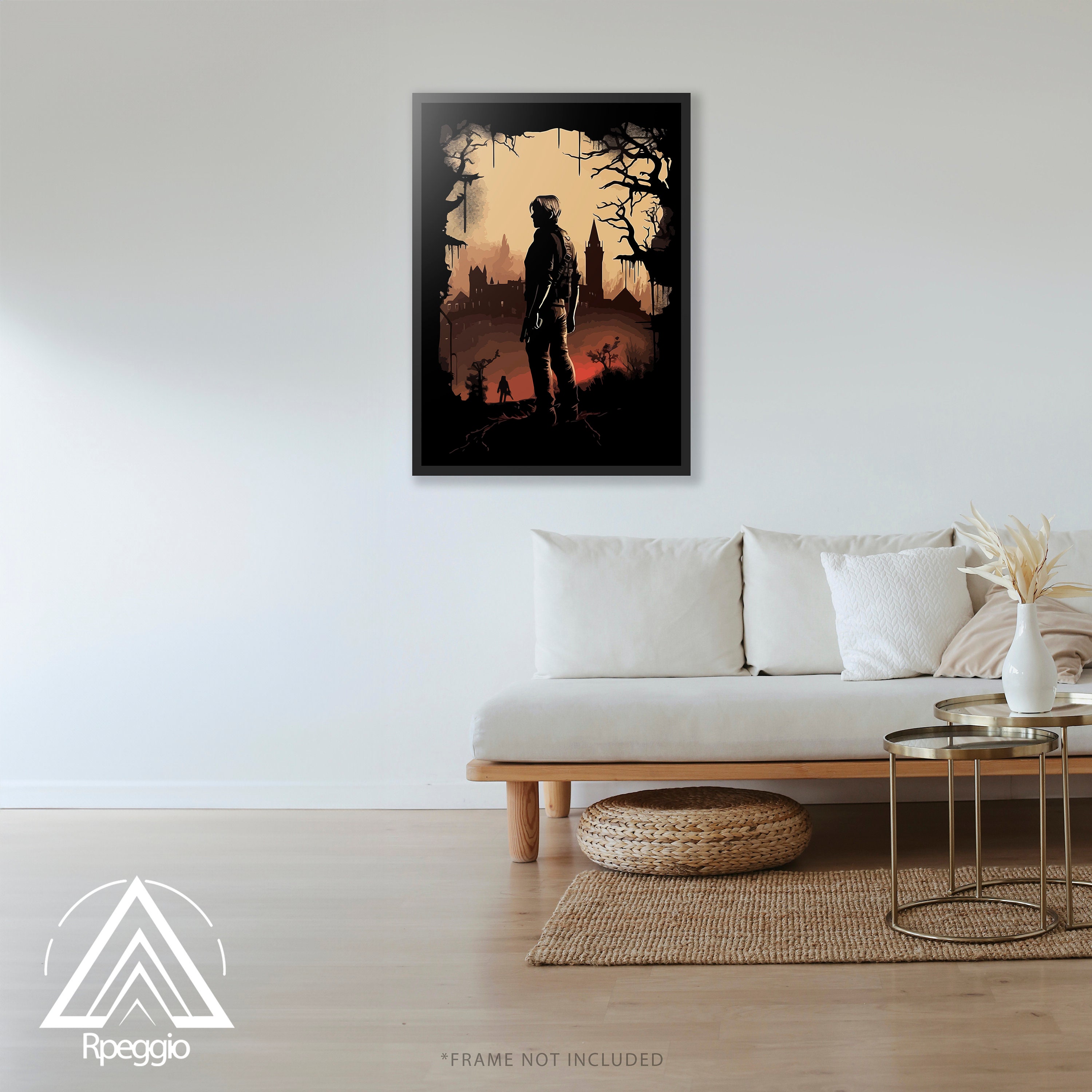 Resident Evil 4 Poster DIGITAL DOWNLOAD Wall Decor Fan Art Prints Video ...