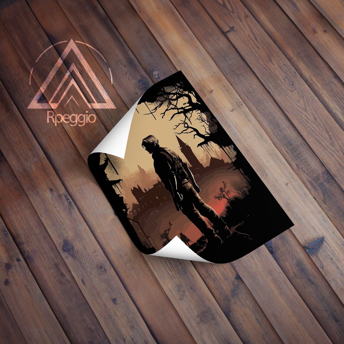 Resident Evil 4 Poster DIGITAL DOWNLOAD Wall Decor Fan Art Prints Video ...