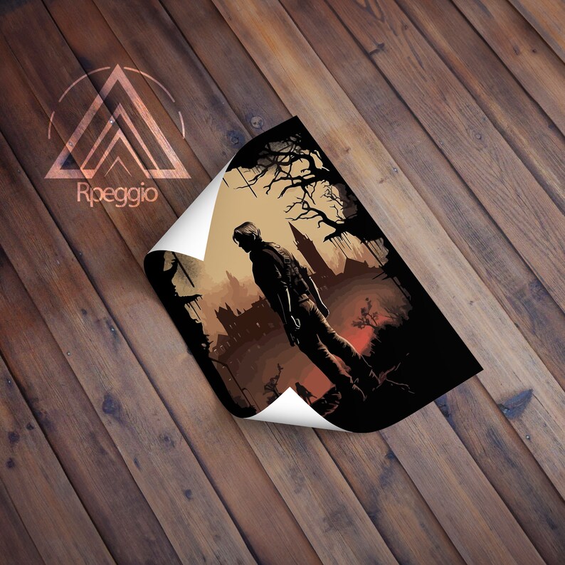 Resident Evil 4 Poster DIGITAL DOWNLOAD Wall Decor Fan Art Prints Video ...