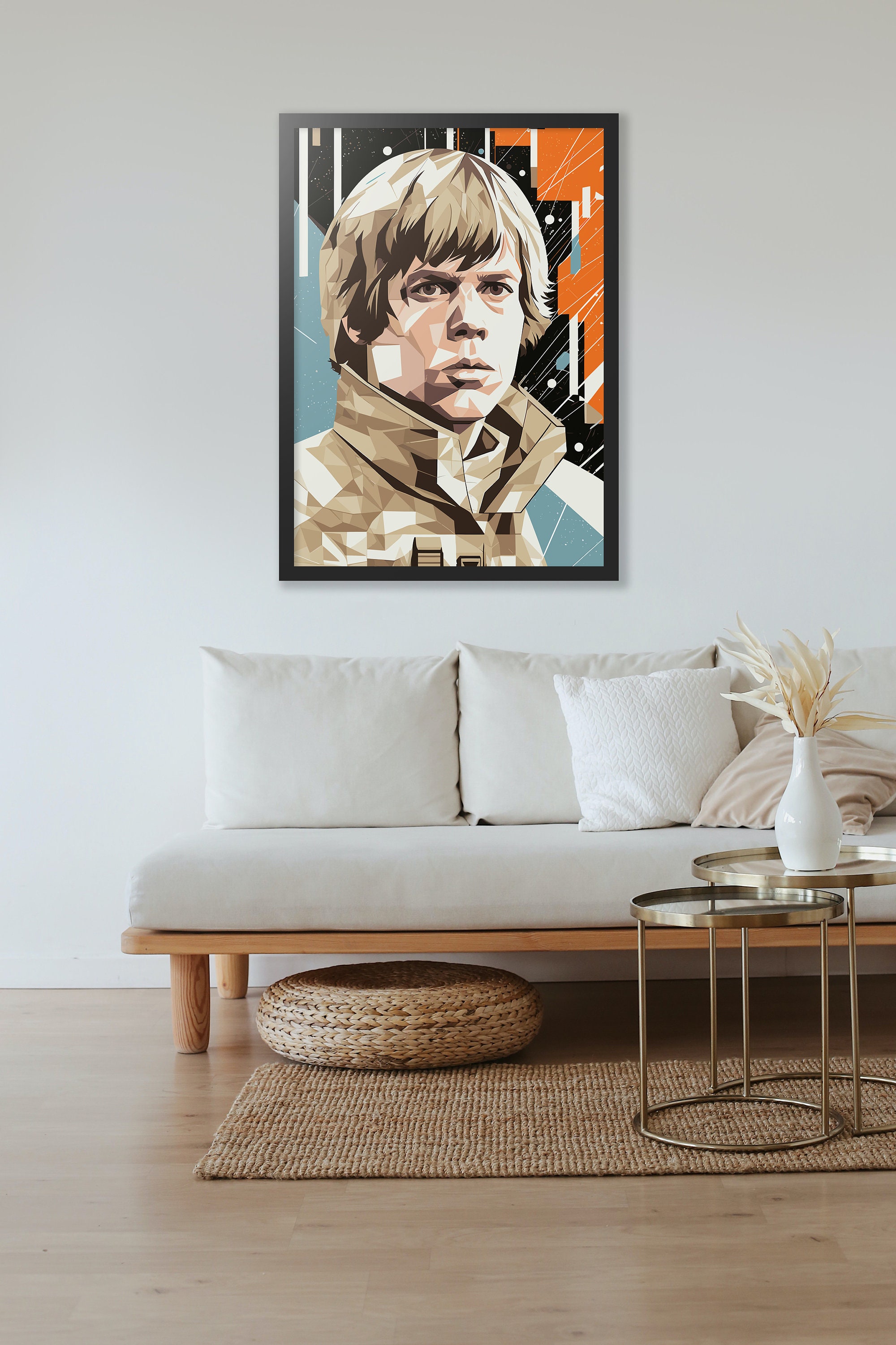 Luke Skywalker Poster Star Wars Poster for Star Wars Fan Art Movie ...