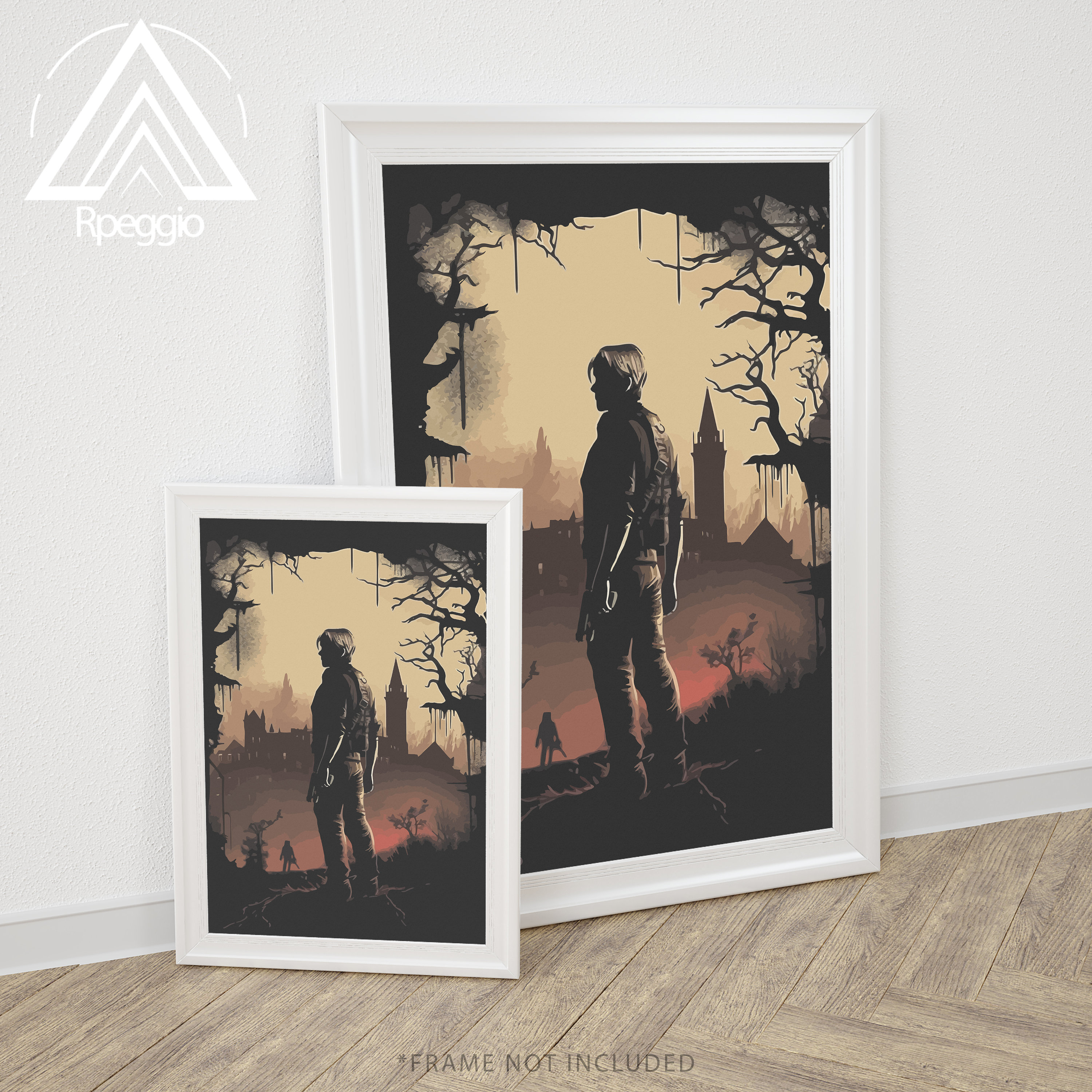 Resident Evil 4 Poster DIGITAL DOWNLOAD Wall Decor Fan Art Prints Video ...