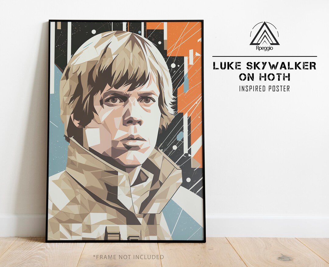 Luke Skywalker Poster Star Wars Poster for Star Wars Fan Art Movie ...