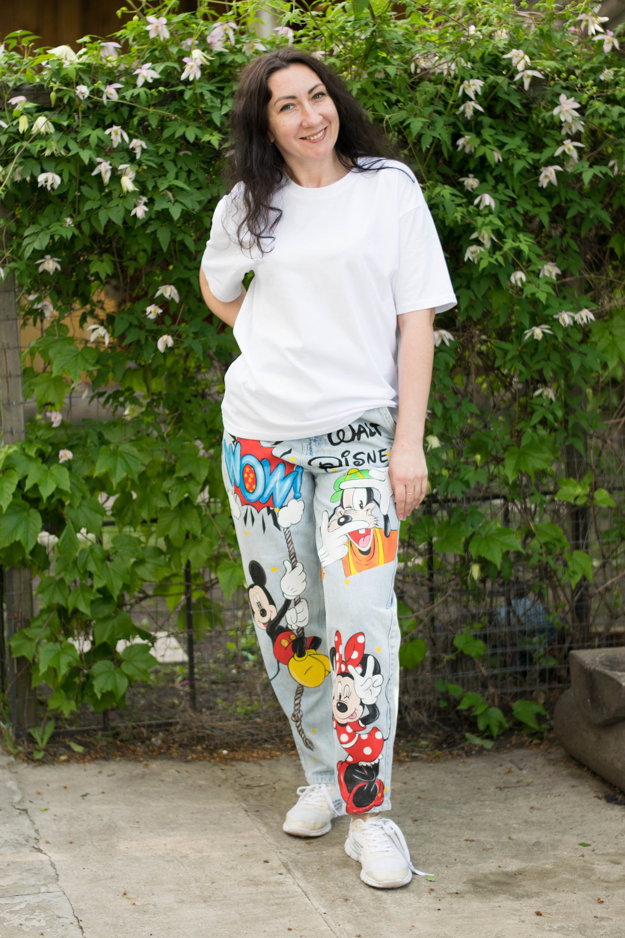 Hand Painted Jeans, Hand Painted Pants, Personalized Pants, Custom ...