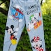 Hand Painted Jeans, Hand Painted Pants, Personalized Pants, Custom ...