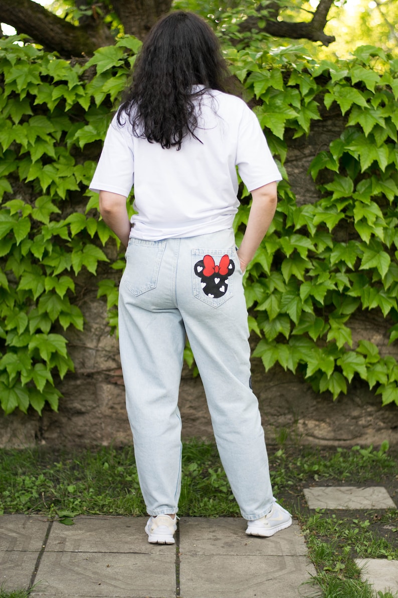 Hand Painted Jeans, Hand Painted Pants, Personalized Pants, Custom ...