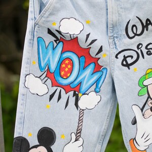 Hand Painted Jeans, Hand Painted Pants, Personalized Pants, Custom ...