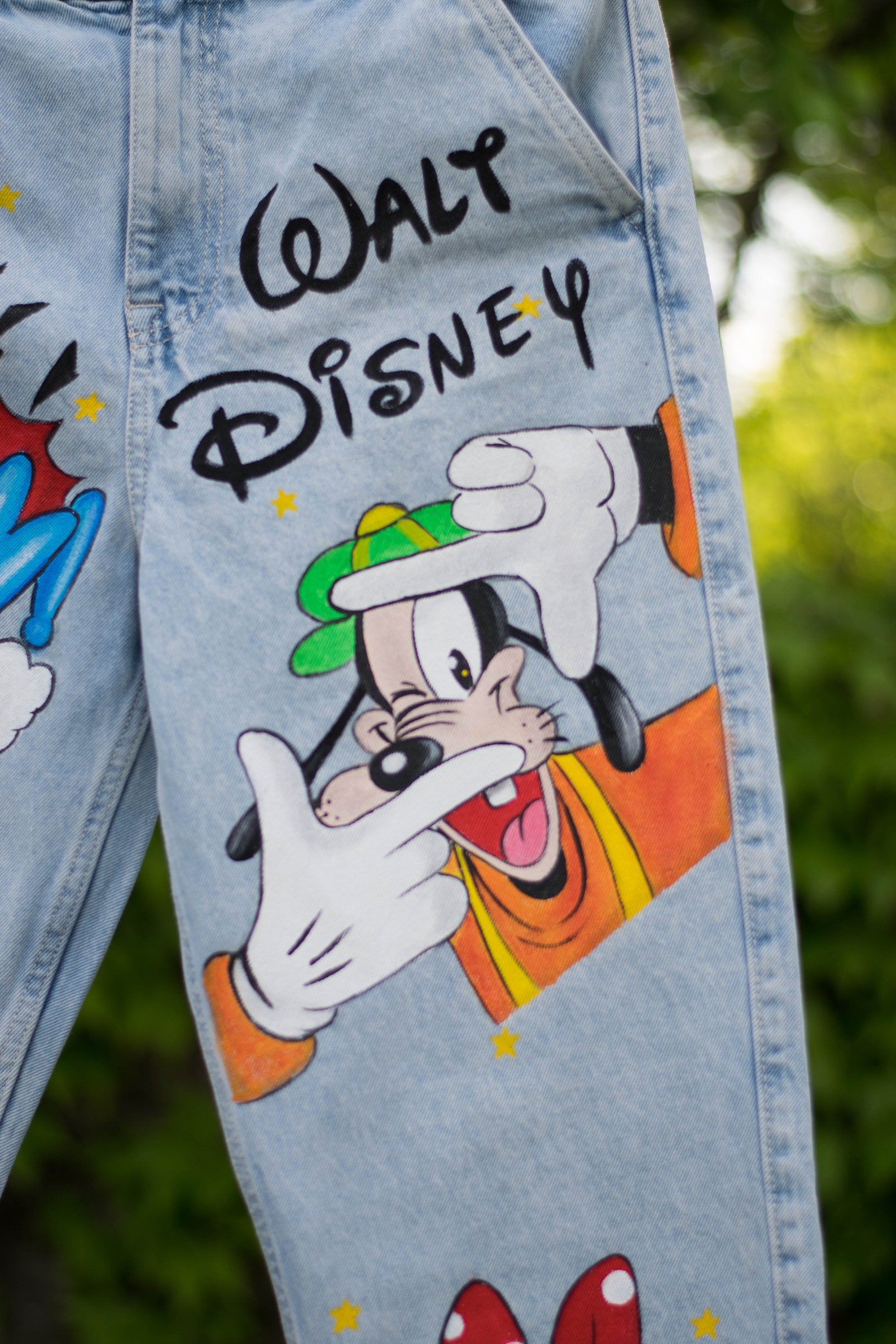 Hand Painted Jeans, Hand Painted Pants, Personalized Pants, Custom ...