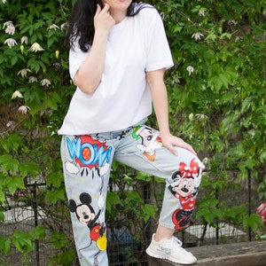 Hand Painted Jeans, Hand Painted Pants, Personalized Pants, Custom ...