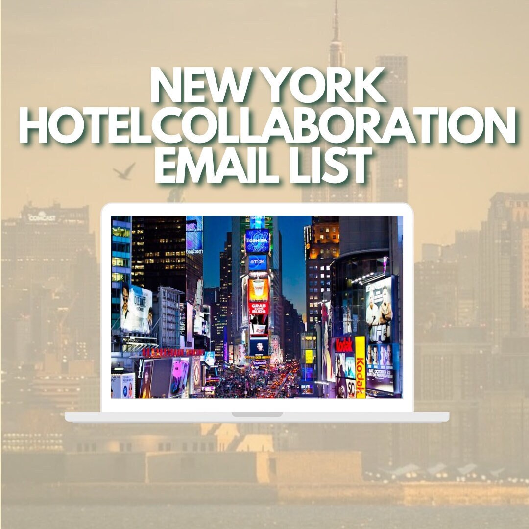 NYC Hotel Collaboration Email List | Travel Contact List USA | New York ...