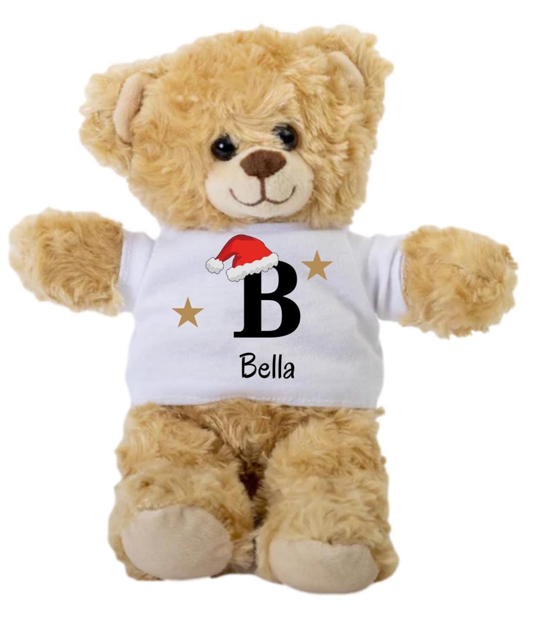 Personalized Monogram Teddy Bear Gift, Custom Letter Plush Stuffed ...