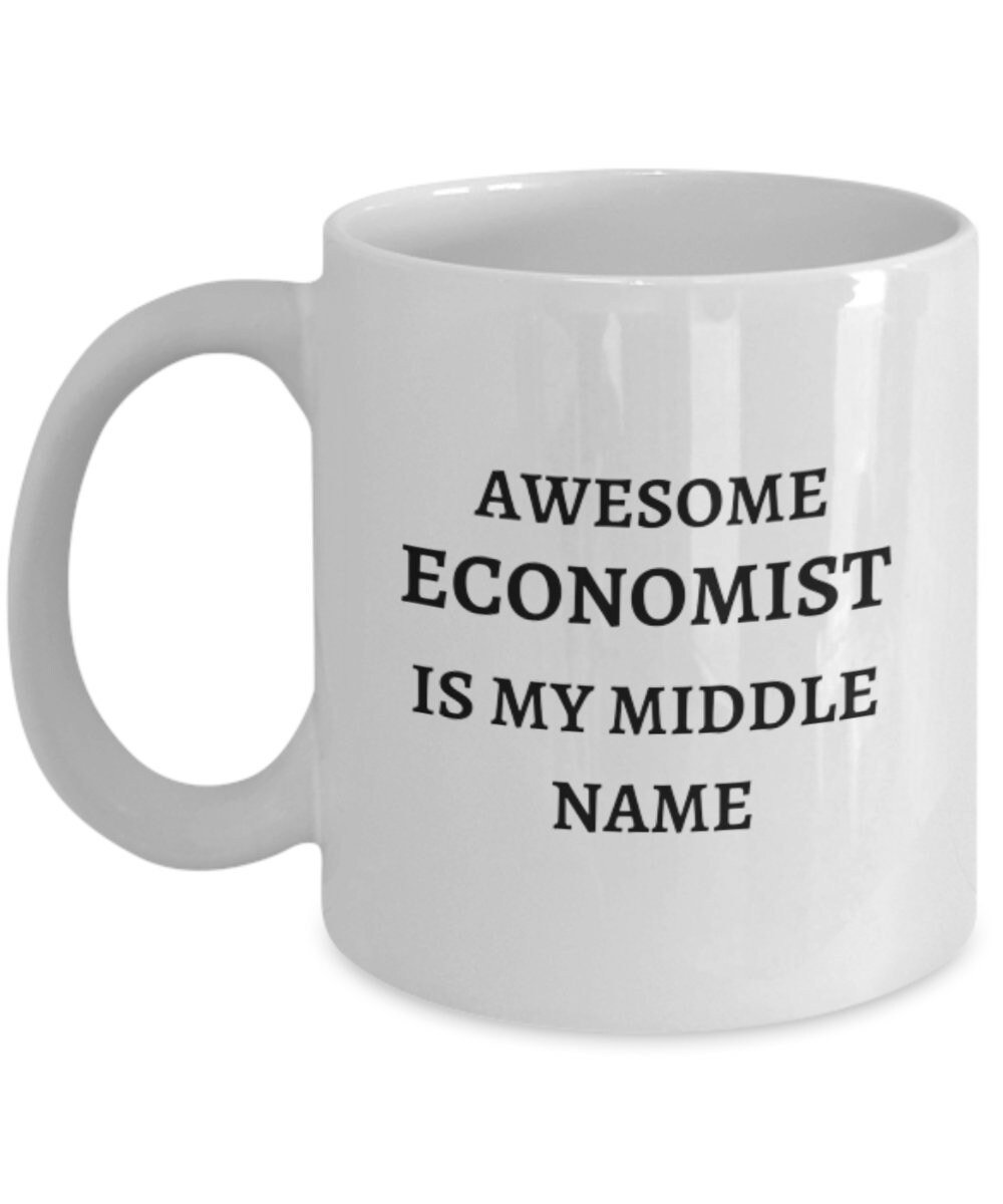 Economist Coffee Mug, Economic Graduate Present for Men and Women ...