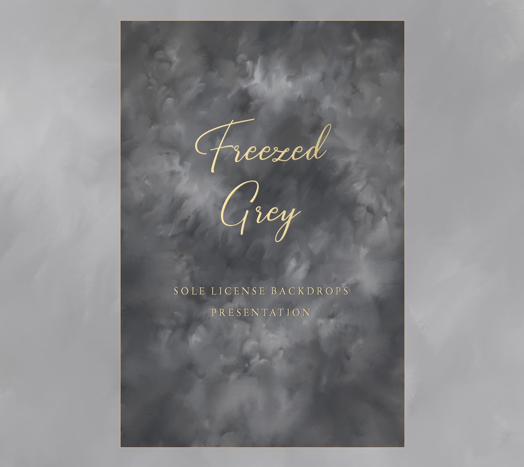Freezed Grey Digital Backdrop, Texture Fine Art - Etsy Canada