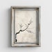 Wabi Sabi Wall Art Bird on a Tree Painting Nature Painting Japandi Wall ...