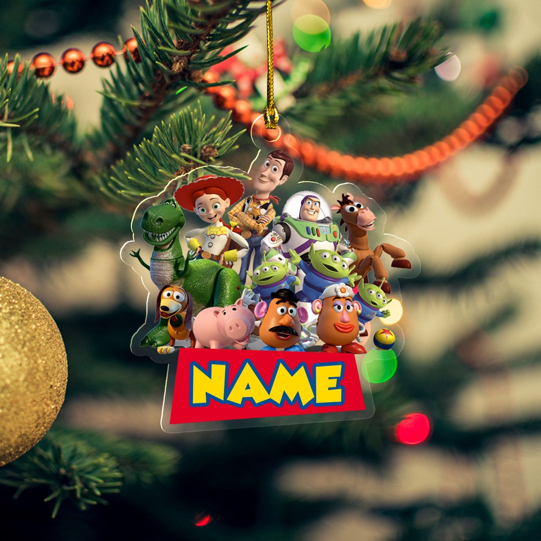 Personalized Disney Pixar Toy Story Christmas Ornament Custom - Etsy