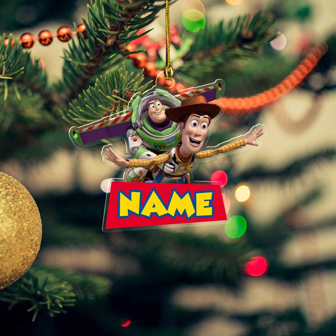 Personalized Disney Pixar Toy Story Christmas Ornament Custom - Etsy