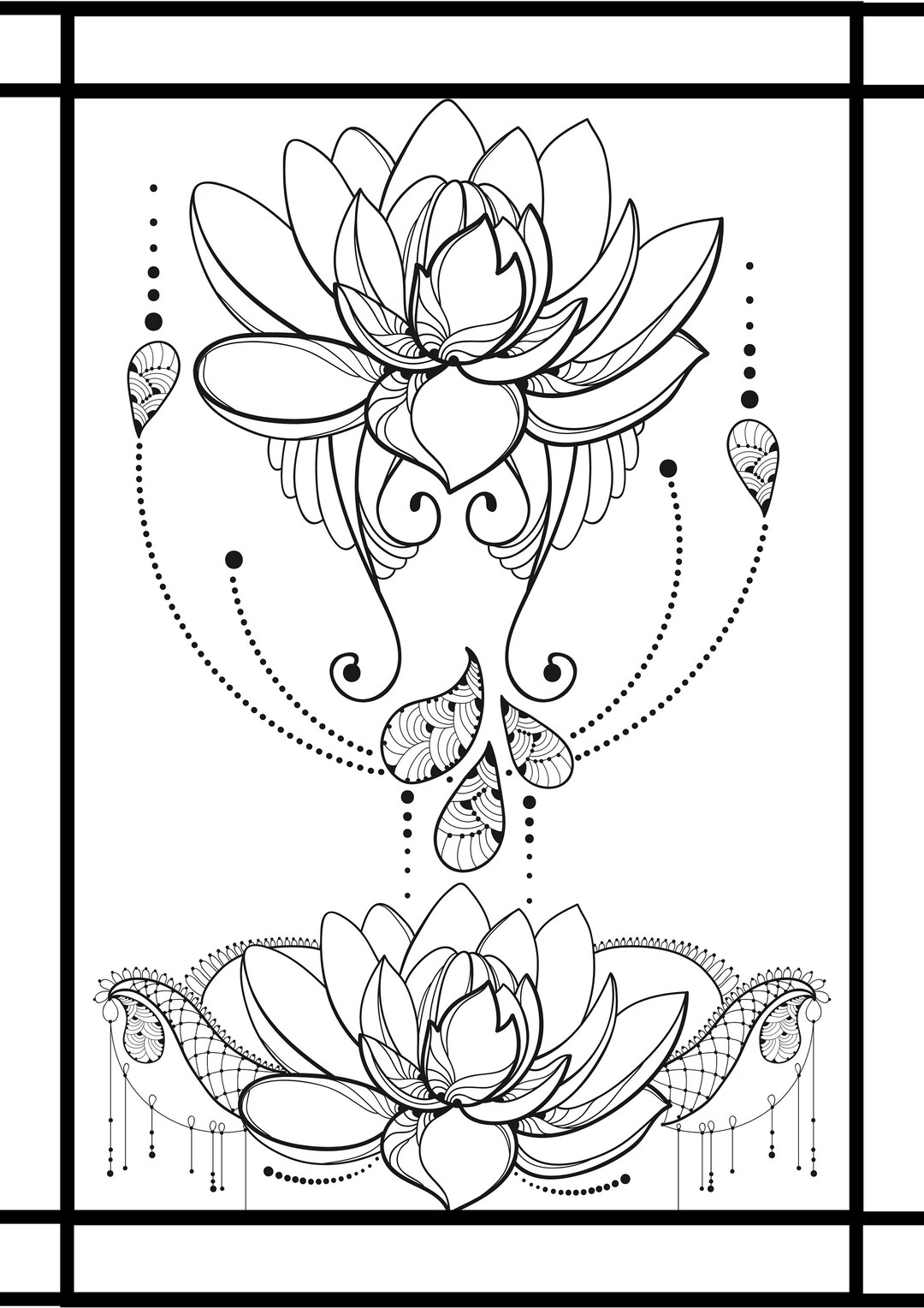 Adult/kids Coloring Pages: Flowers Volume 2 15 Pages - Etsy