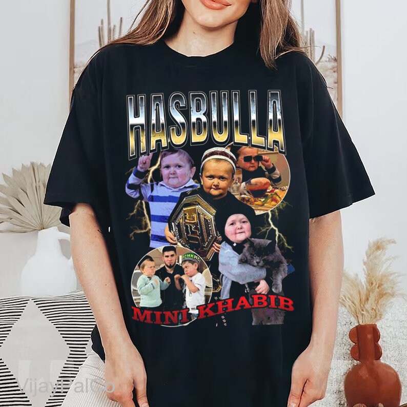 Hasbulla Magomedov Shirt, King Hasbulla Hoodie, Mini Khabib Sweatshirt ...