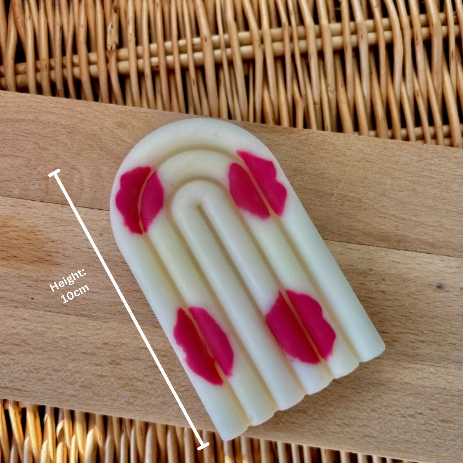 Funky Rainbow Candles | Soy Wax Candles | Home Decor | Shaped Candle ...