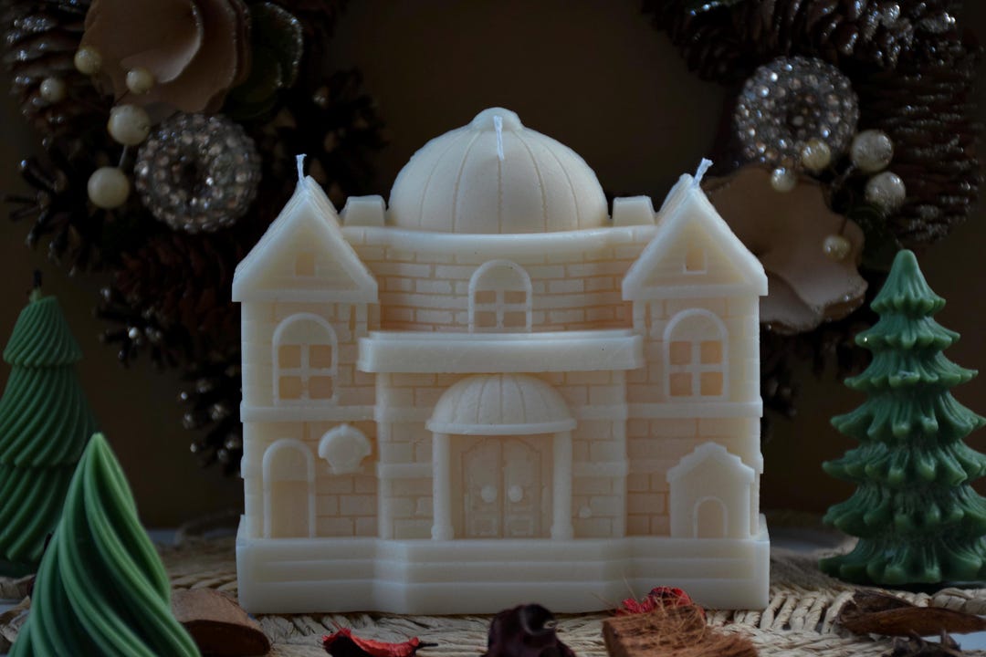 Building Candle | Home Decor | Shaped Candle | House | Housewarming ...