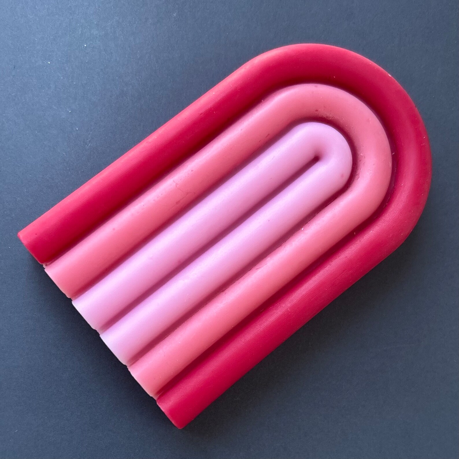 Funky Rainbow Candles | Soy Wax Candles | Home Decor | Shaped Candle ...