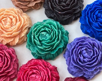 Bulk Peony Flower Candles, Wedding Favors, Bridal Shower Favors, Rose Flower Candles, Bridesmaid ...