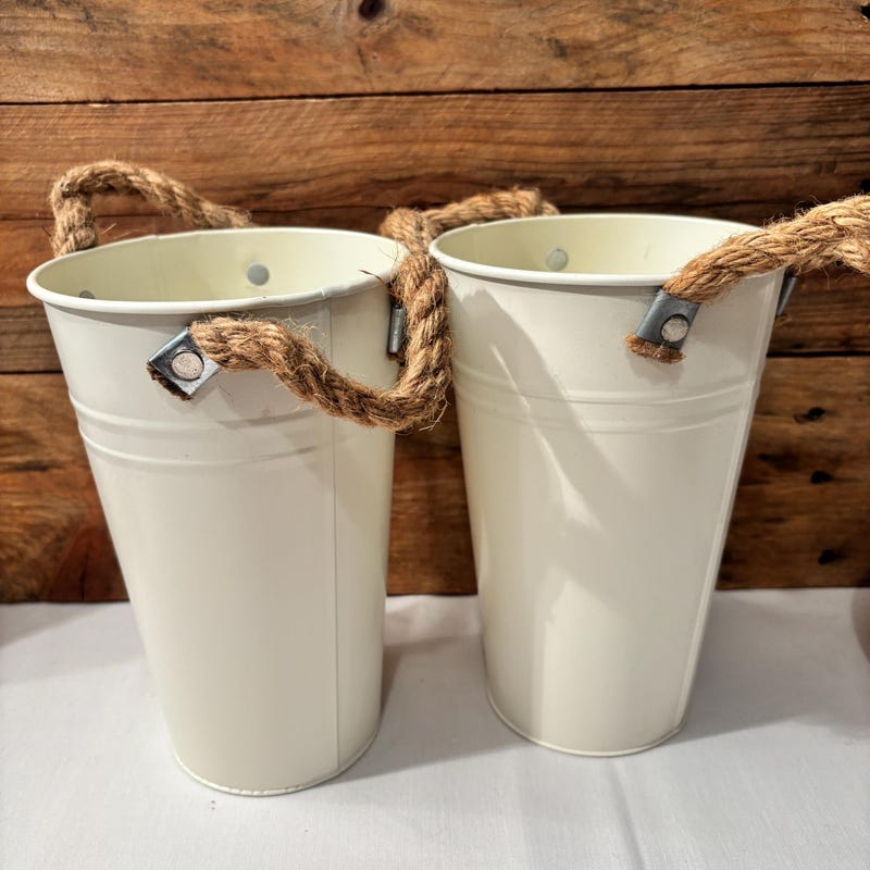 Rustic Bucket - Etsy UK