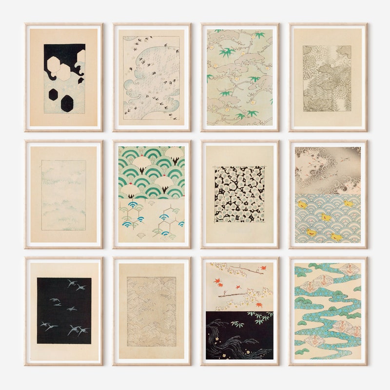 Japanese Print - Etsy