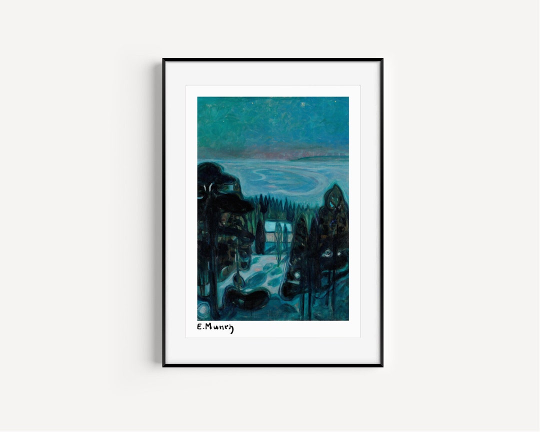 Munch berühmte Kunstdrucke Download Wandkunst berühmte - Etsy.de