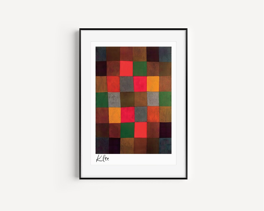Paul Klee Famous Art Print Digital Download, Printable Instant Download ...
