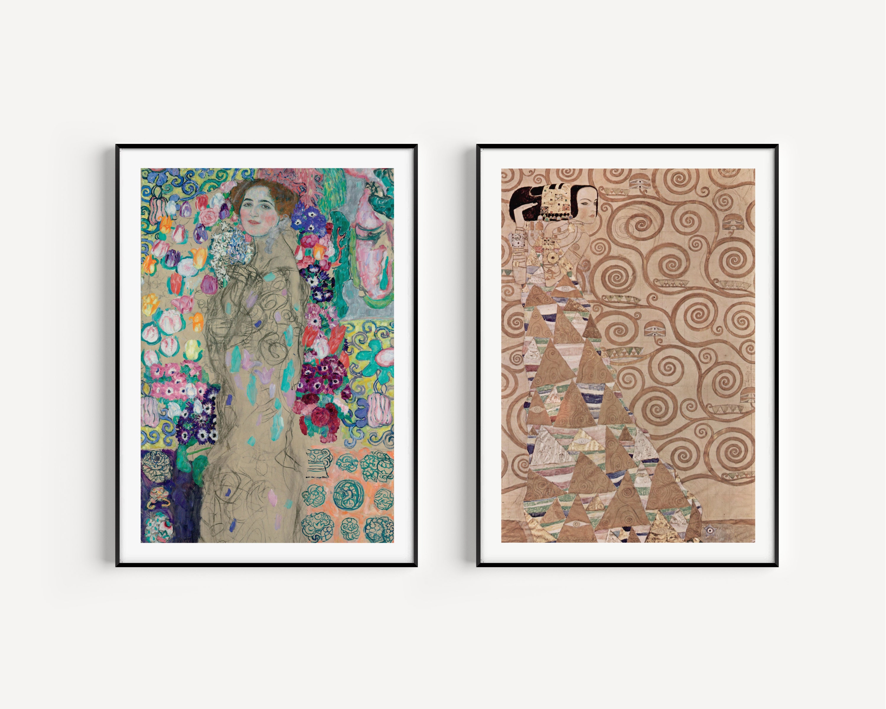 Klimt Set of 12 Digital Download Wall Art Prints Gallery - Etsy