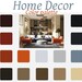 Home Decor Colour Palette | With HEX Codes | ACO File for Photoshop - Etsy