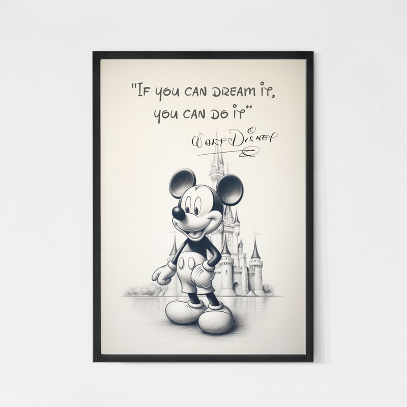Mickey Mouse Quotes - Etsy