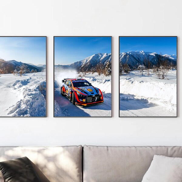 Wrc Rally Wall Art - Etsy