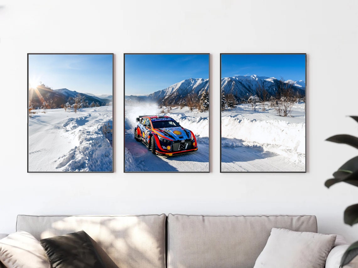 Set of 3 Rally Printable Wall Art digital Download High Resolution ...