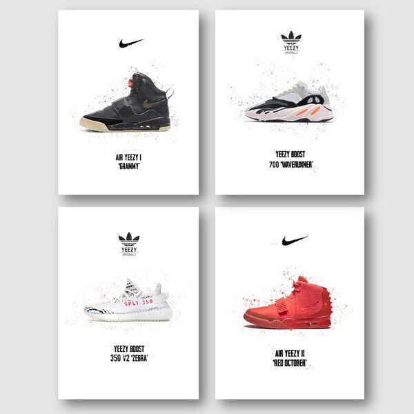 Yeezy Poster - Etsy