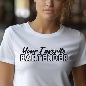 Your Favorite Bartender, SVG, PNG, Bartender, Bartender Svg, Bartender ...