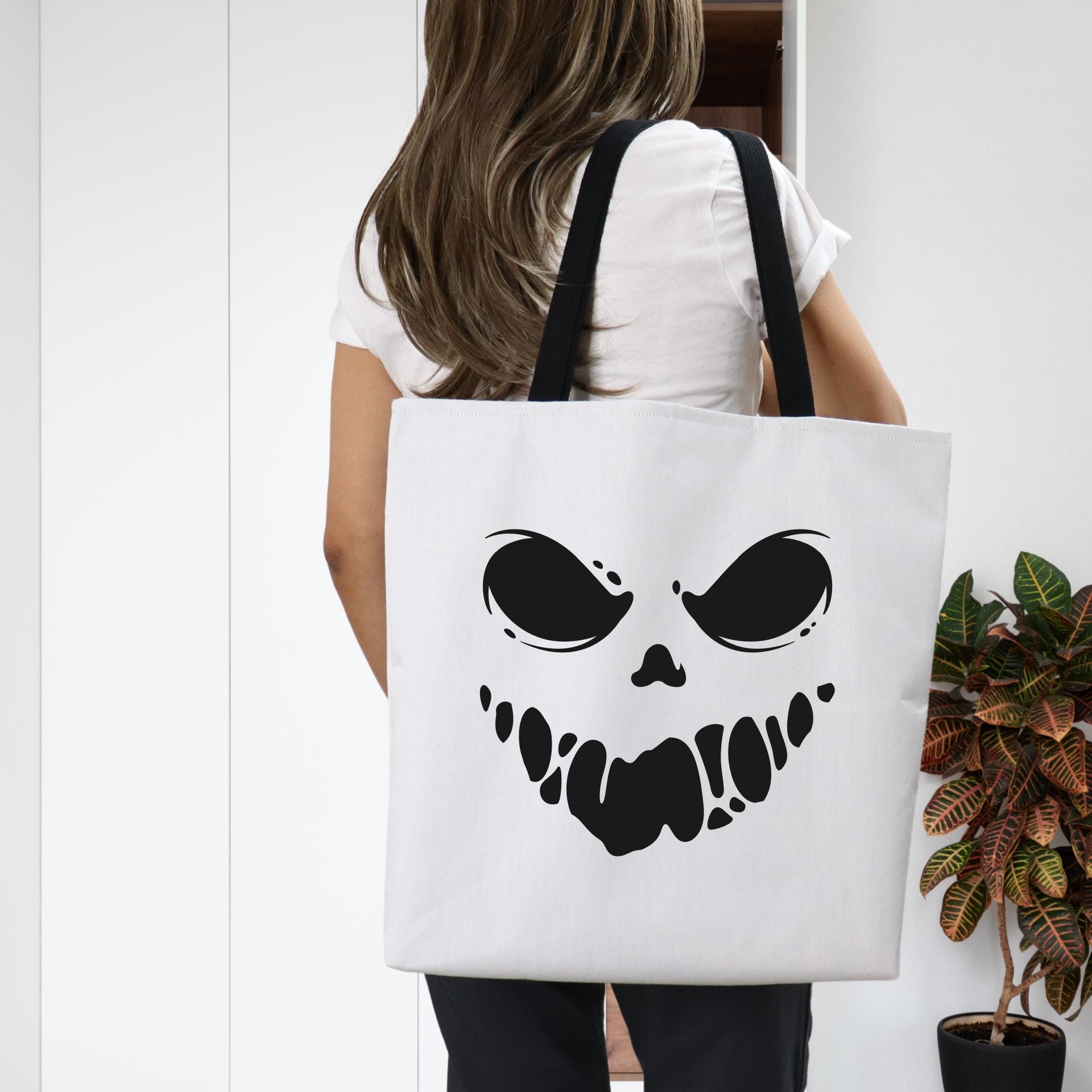 Scary Face, SVG, PNG, Creepy Face, Horror Svg, Scary Smile Svg, Evil ...